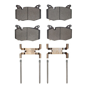 Disc Brake Pad Set-5000 Advanced Brake Pads - Low Metallic and Hardware ...