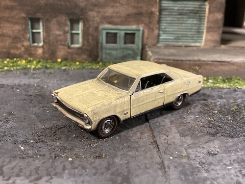 1967 Chevy Nova Rusty Weathered Custom 1/64 Diecast Barn Find Project ...
