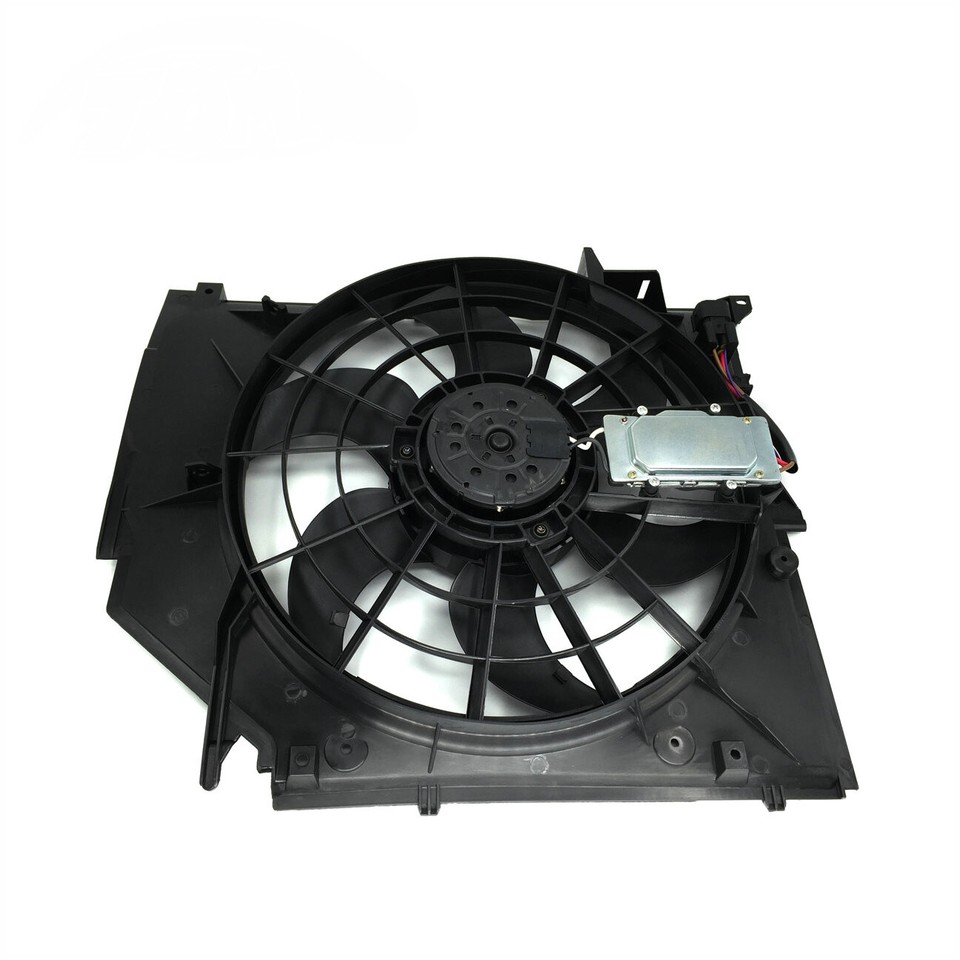 1999-2005 BMW E46 325i 328i 330i Front Radiator Cooling Fan Assembly ...