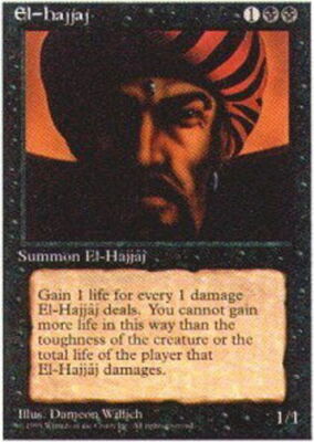 4x El-Hajjaj ~ Near Mint 4th Edition Fourth MTG Magic x4 4 UltimateMTG ...