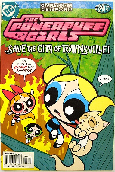 Powerpuff Girls Bubbles Fighting
