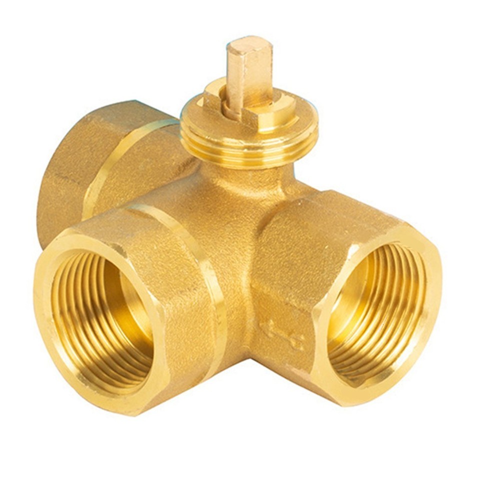 Brass Ball Valve Compact Size Options For Air Conditioning Robust ...