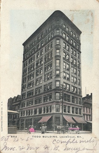 Early 1905 Todd Building Louisville Kentucky KY Postcard #852 | eBay