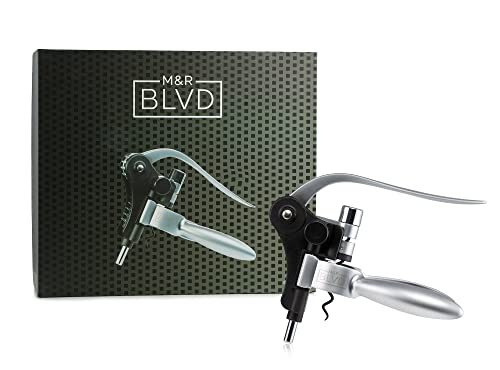 Wine Bottle Opener by - Professional Grade, Deluxe Screwpull Lever ...