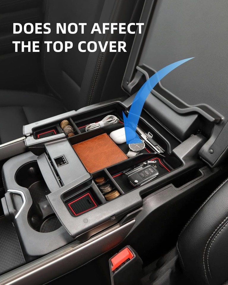 Center Console Organizer Insert Tray For Ram 1500 2500 3500 2019-25 ...