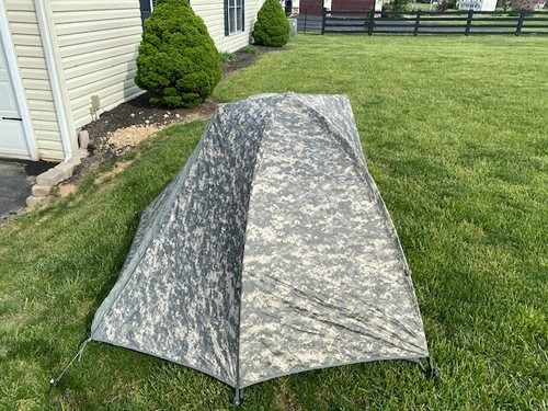 USGI ORC Industries ICS Improved Combat Shelter 1 Man Tent ACU camo | eBay