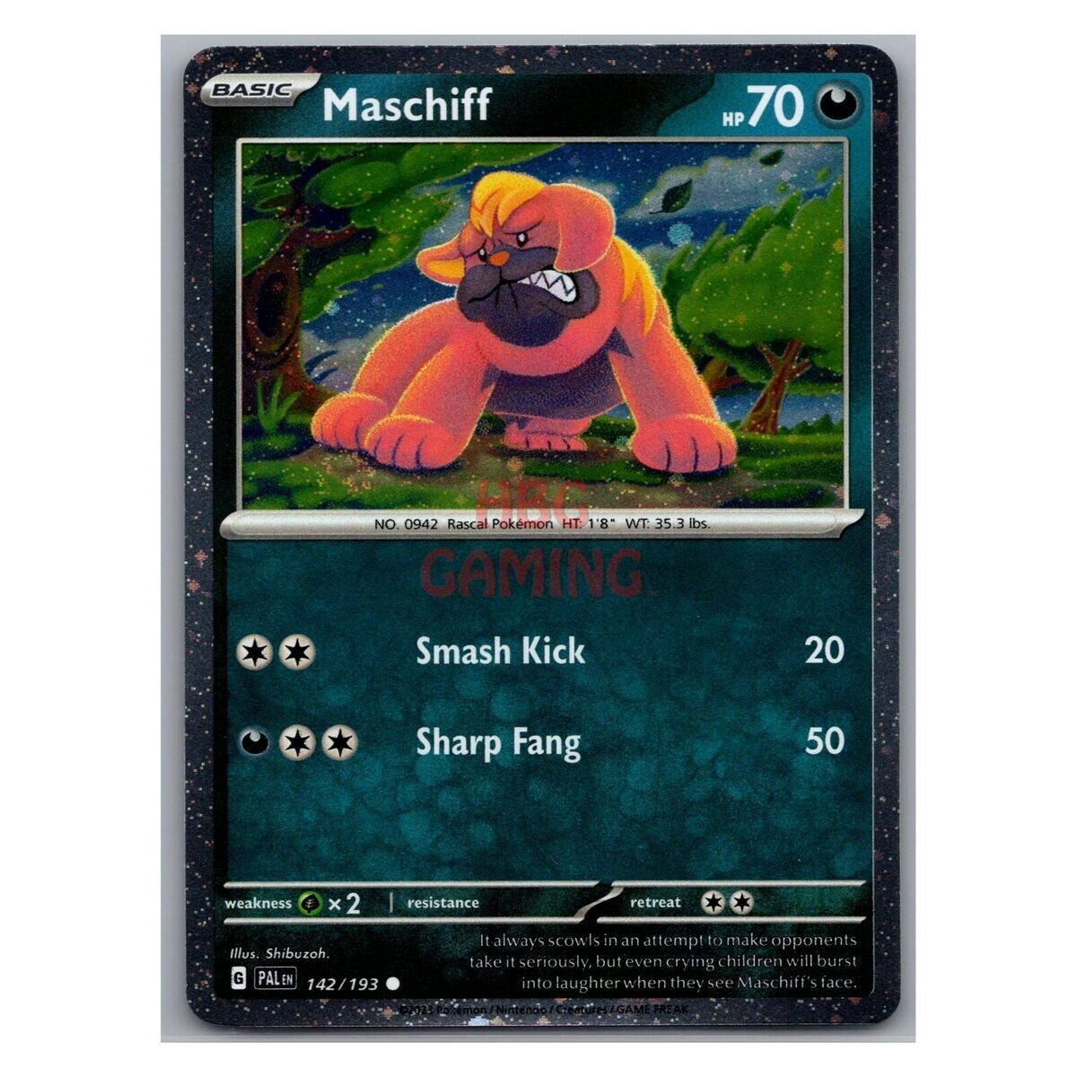 Maschiff (Common)[SV01]: Buy and Sell Prices & Values - Pokécazilla