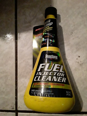 *NEW*PRESTONE Fuel Injector Cleaner 16 oz MADE IN THE USA !! 1 TANK ...