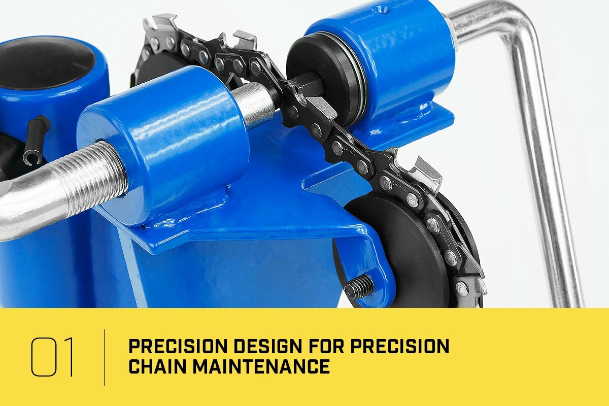 Bench Mount Heavy Duty Chain Breaker Joiner Link Spinner Chainsaw Saw ...