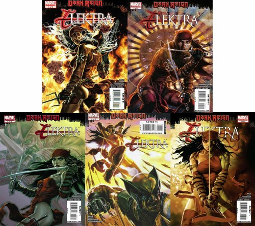 Dark Reign Elektra Set Issue 1 2 3 4 5 - Marvel Comics 2009 | eBay ...