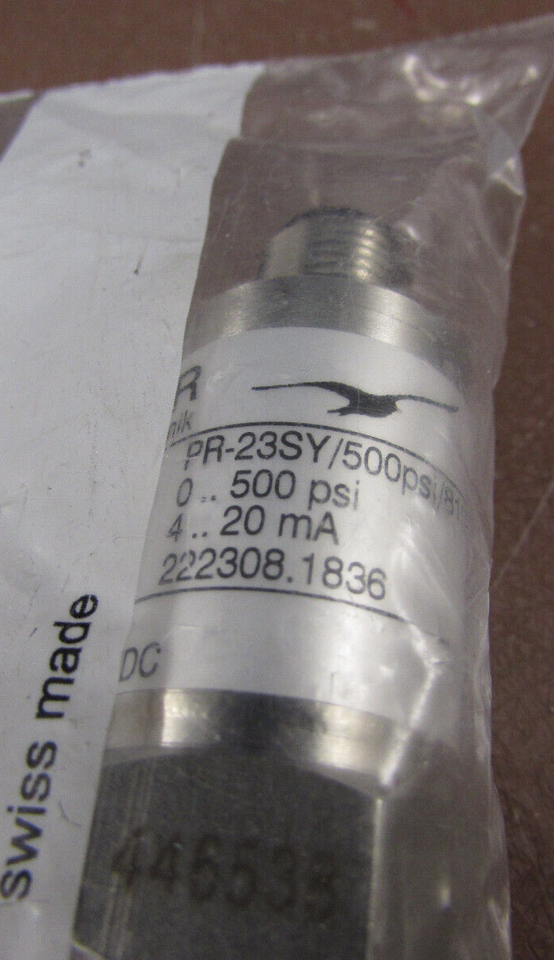 KELLER PR-23SY/500psi/81531.77 Pressure Transmitter | eBay