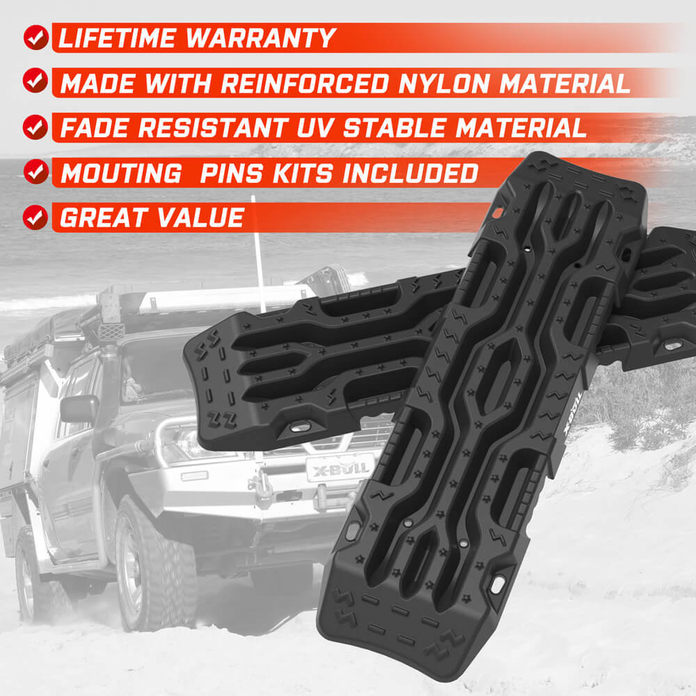 X-BULL Recovery Tracks Boards 12T Sand Snow Mud tracks 2PCS 4WD 4X4 Car ...