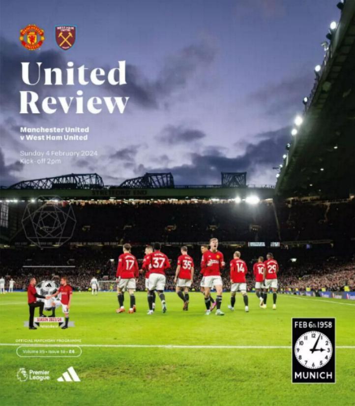 * 2023/24 - MAN UTD HOME PROGRAMMES - CHOOSE FROM LIST * | eBay UK