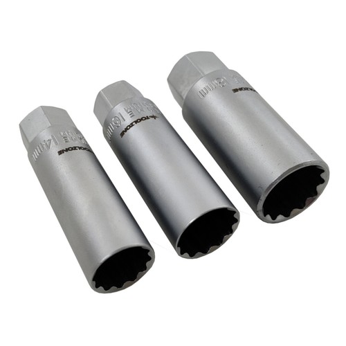 Spark Plug Sockets 3/8in Thin Walled 14mm 16mm 18mm Spark Plug Socket ...