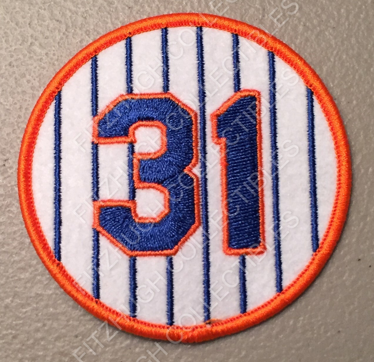 MIKE PIAZZA NEW YORK METS RETIRED JERSEY NUMBER #31 PATCH | eBay