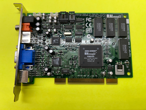 Real Magic EM8300 PCI Video Card Free Shipping | eBay