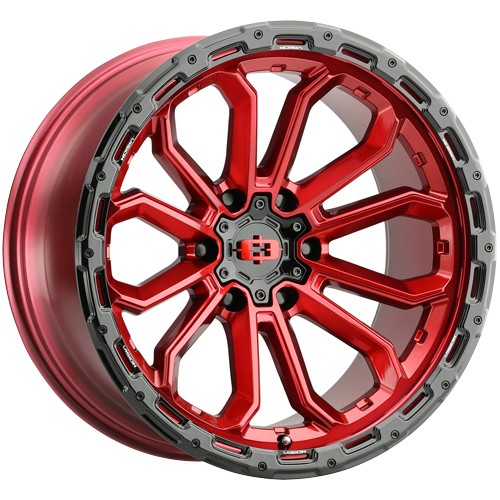 Vision 405 Korupt 17x9 6x135 +12mm Red Wheel Rim 17" Inch 886821235698 ...
