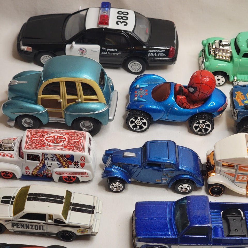 1:64 Diecast Rare Hot Wheels And Other Brands Lot AC Cobra 427, Police ...