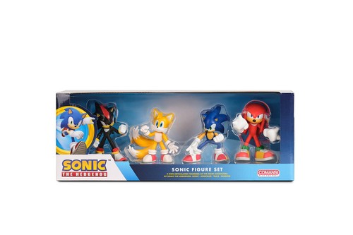 Comansi Sonic Colection Set (4 Figurines: Sonic, Shadow, Knuckles ...