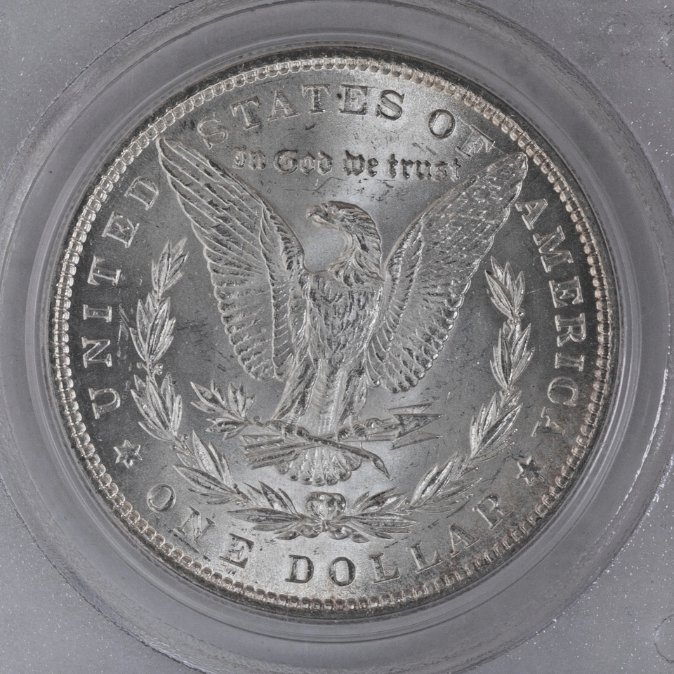 1885 Morgan Silver Dollar US Coin PCGS Certified MS63 US$1 | eBay
