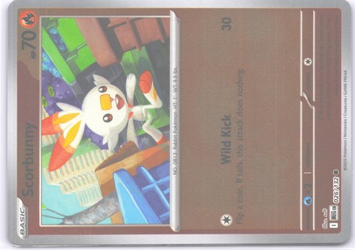 Scorbunny Common ME01: Mega Evolution 026/132 NM | eBay