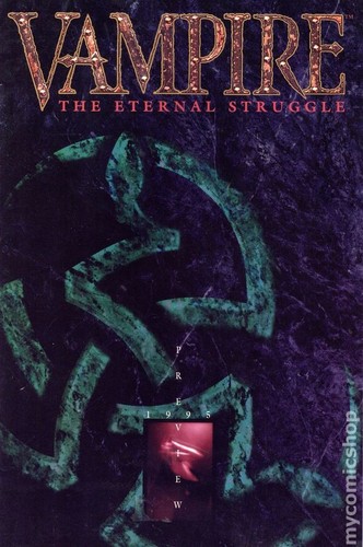 Vampire Eternal Struggle Preview #0 VG 4.0 1995 Stock Image Low Grade ...