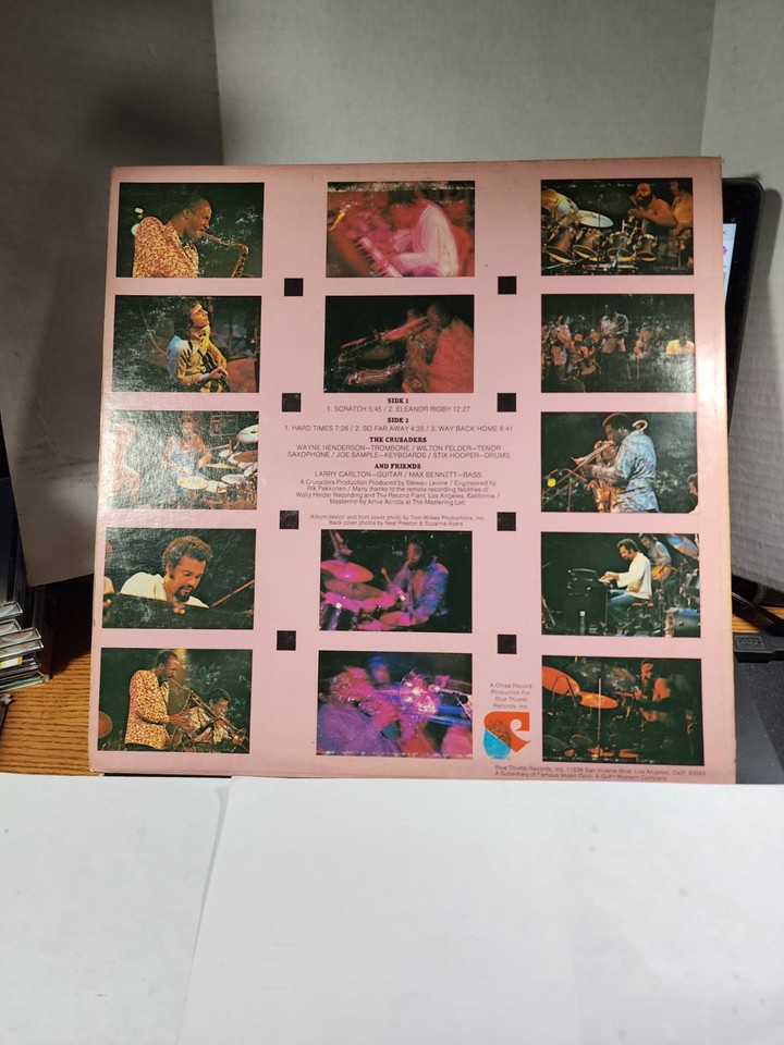 The Crusaders – Scratch - 1974 - Blue Thumb Records BTS 6010 GOOD+ R25 ...