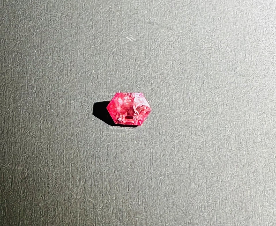 Bixbite Red beryl 0.45ct Utah Wah-Wah Mountains Hexagonal | eBay