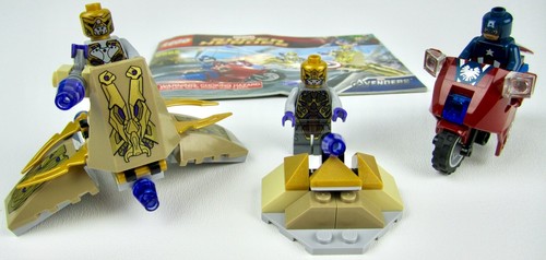 Lego 6865 CAPTAIN AMERICA'S AVENGING CYCLE Marvel Avengers- Manual 100% ...