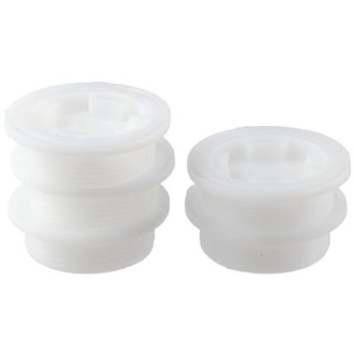 5PCS White Bung Caps Plastic Poly Buttress Plastic Drum Plugs Plastic ...