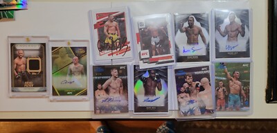 🔥UFC Male Autograph/Numbered Card Lot🔥 | eBay