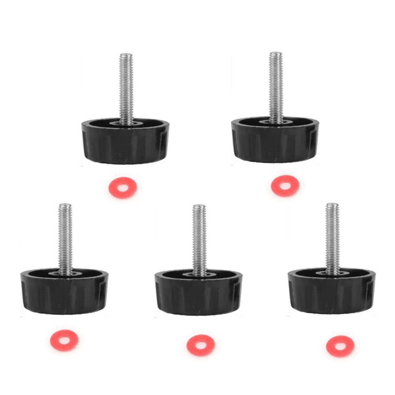 5x Fishing Reel Handle Screw Caps for Spinning Reel Crank Power ...