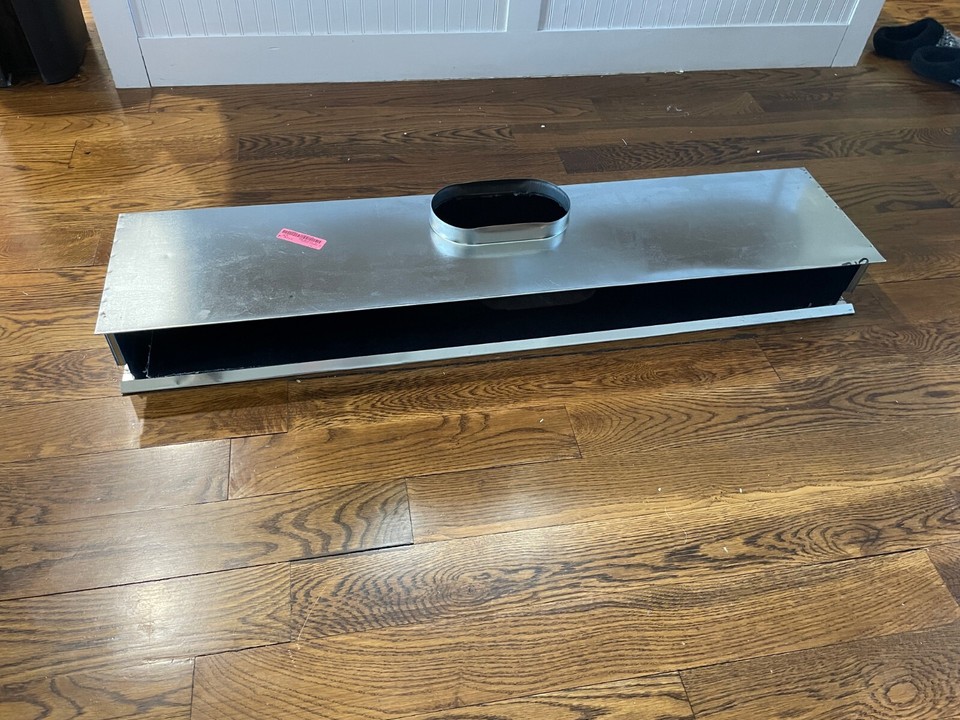 48" Plenum Box with Linear Flowbar Diffuser Premium Insulated Titus ...