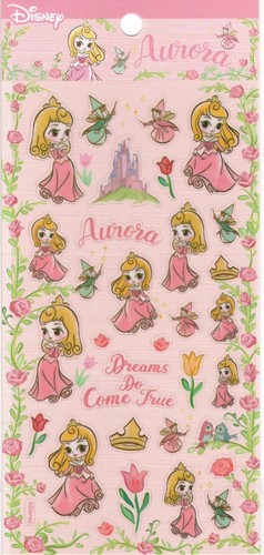 Disney Sleeping Beauty Aurora Sticker Sheet | eBay