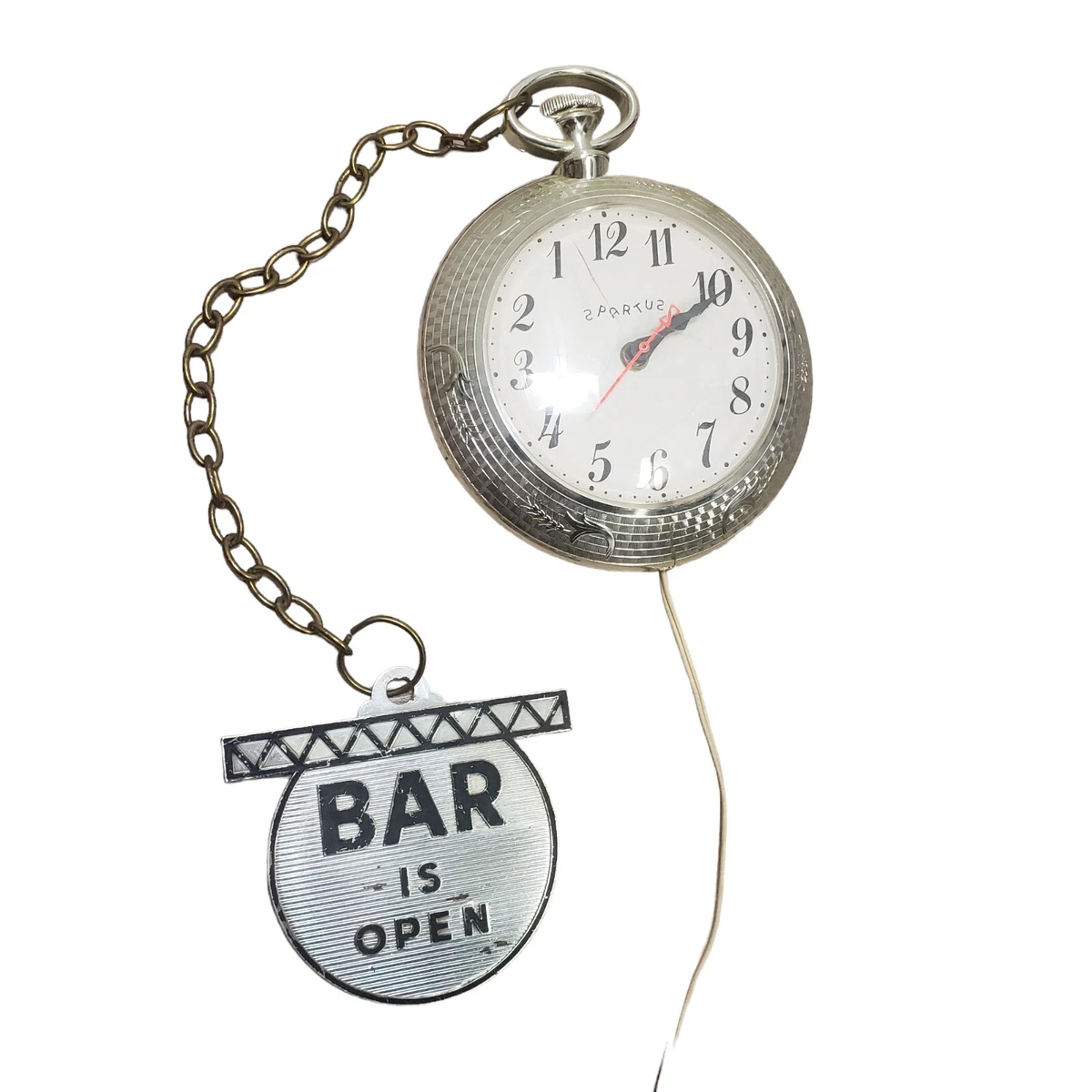 Open Pocket Watch Hanging