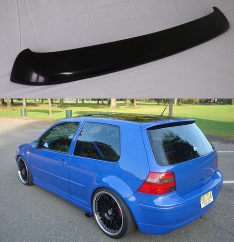 VW GOLF 4 MK4 IV R32 STYLE TAILGATE REAR ROOF SPOILER Heck WING R 32 ...