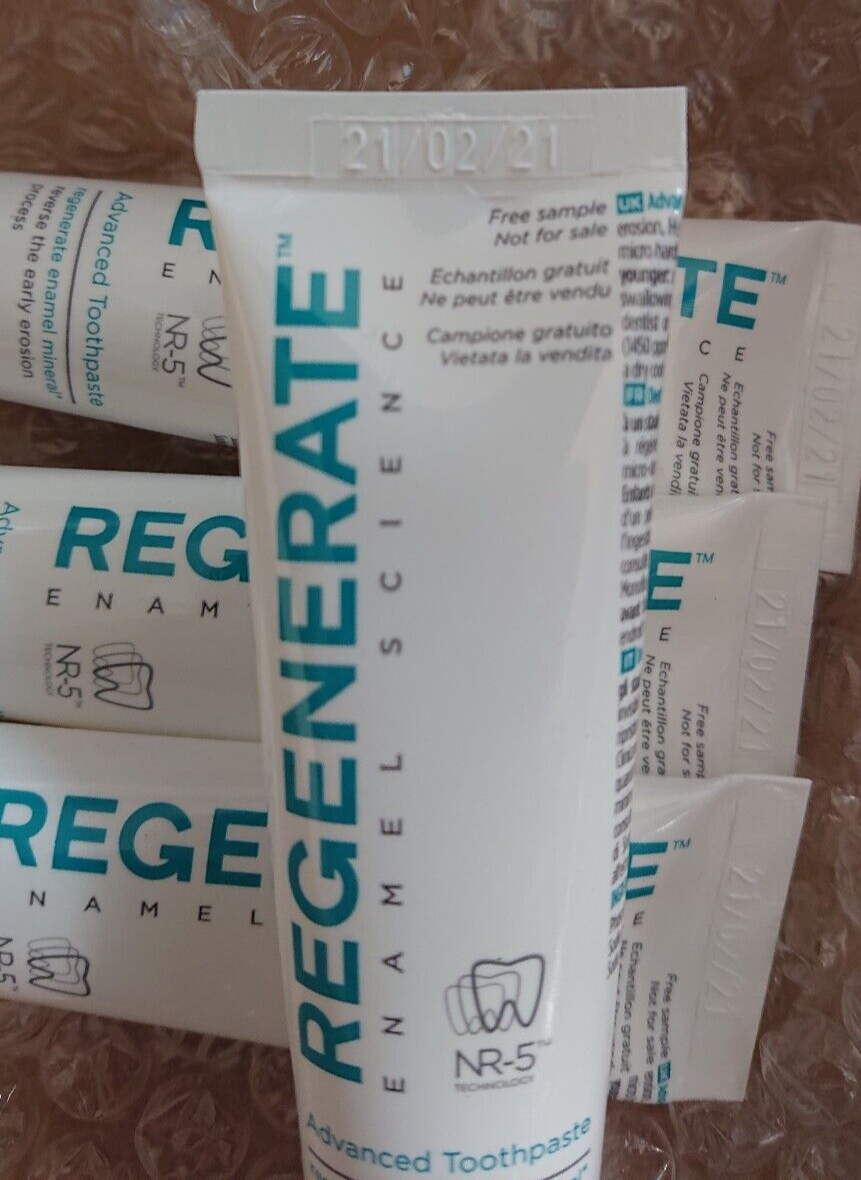 Regenerate Enamel Science Advanced Toothpaste - 14ml x 4 - Expired 2/21 ...