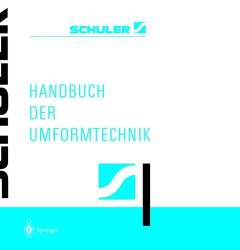 Handbuch der Umformtechnik Buch Springer 9783540610991 | eBay