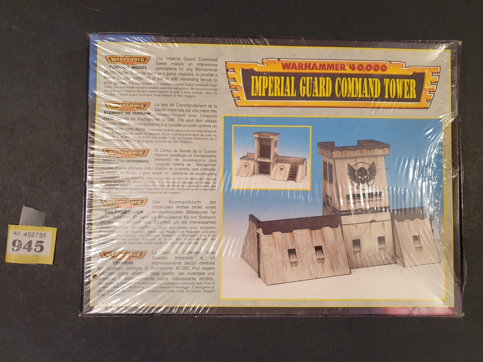 Imperial Guard Command Tower vintage nib - Scenery / Terrain ...