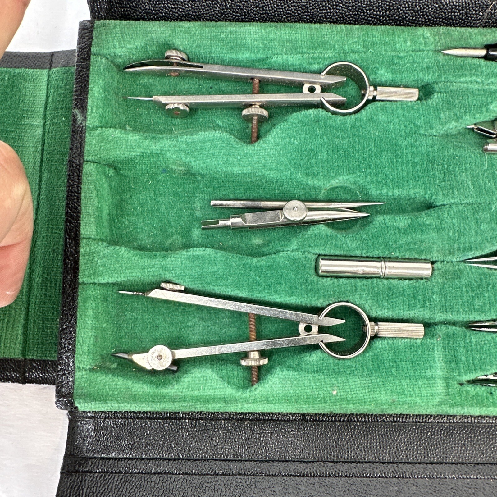 VINTAGE COLLECTIBLE PRECISION DRAFTING TOOLS Incomplete Set Made In ...