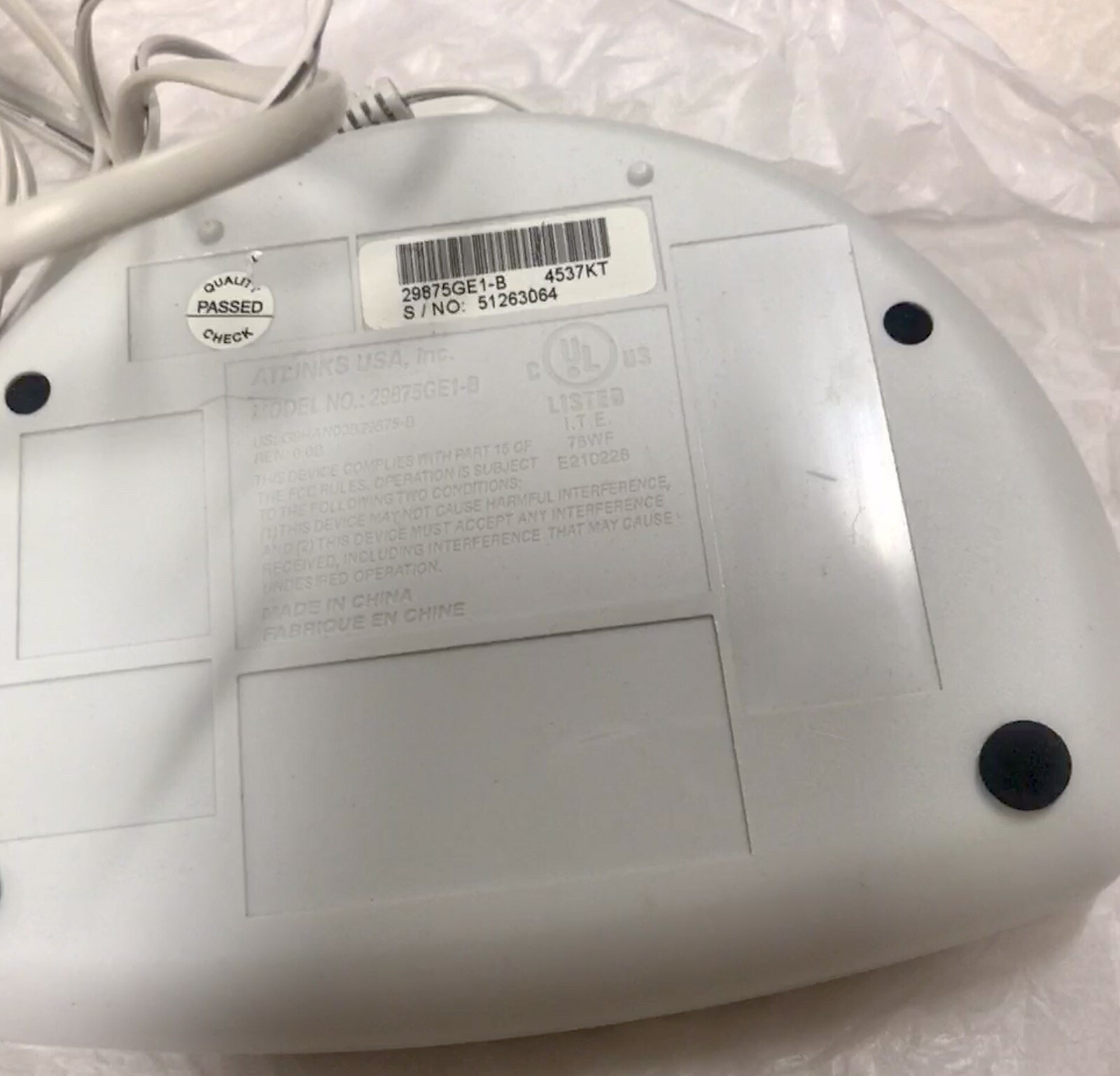 Answering Machine Vintage 29878GE1-A Digital Message System GE Time ...