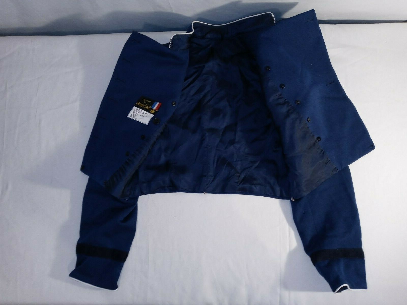 USAF AIR FORCE ACADEMY CADET PARADE UNIFORM JACKET 20 SLEEVE WOMENS 16 ...