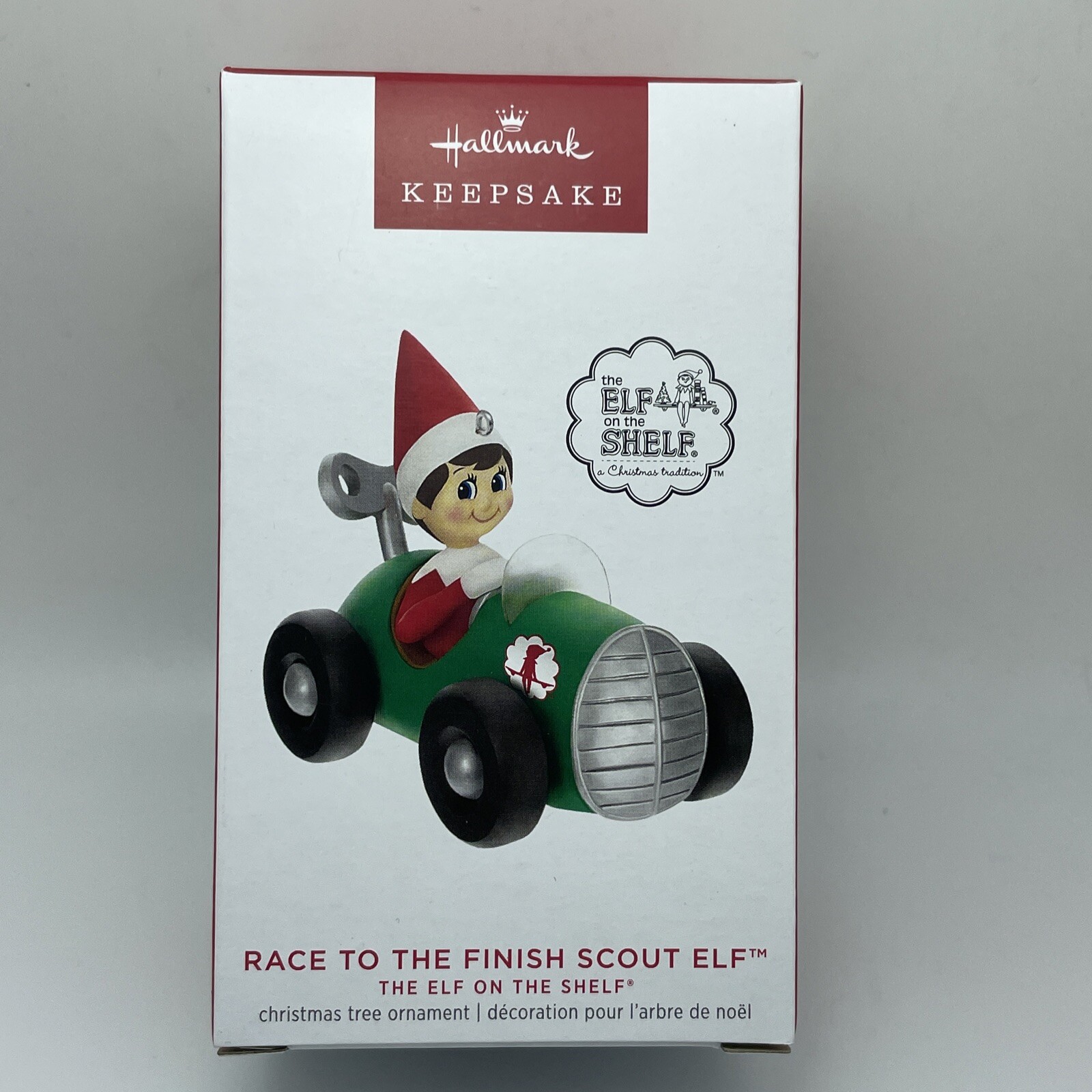 2023 Hallmark RACE TO THE FINISH SCOUT ELF Keepsake Christmas Ornament ...