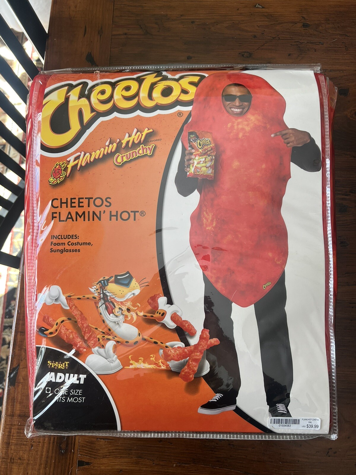 Spirit Halloween Cheetos Flamin’ Hot Adult One Size F… - Gem