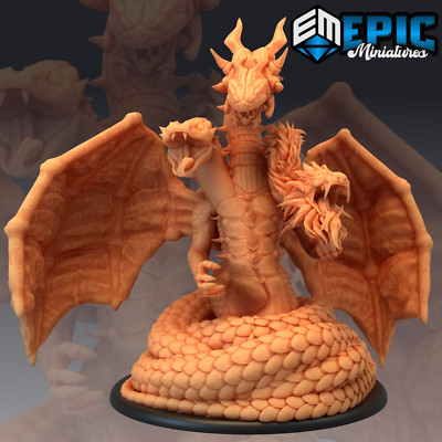YIG, D&D Fantasy Snake God, Dungeons and Dragons Miniatures, Epic ...