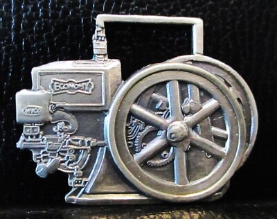 ECONOMY WICO Hit & Miss Stationary Engine Metal Pocket Watch Fob 38 | eBay