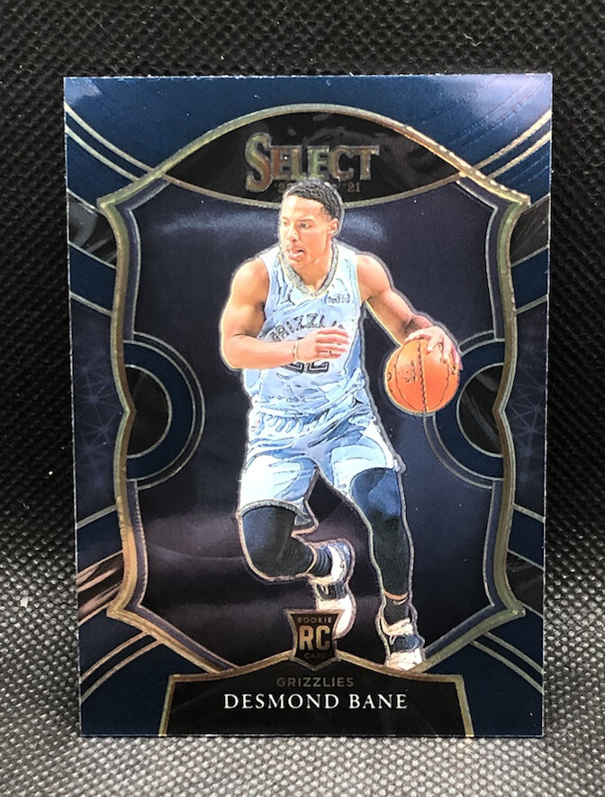 DESMOND BANE- Select Concourse Silver Blue Holo Prizm Rookie Card RC ...