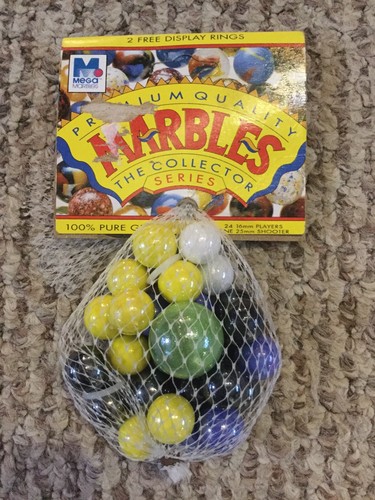 Vacor Mega Marbles Pearl The Collector Series 24 Players & 1 Shooter | eBay