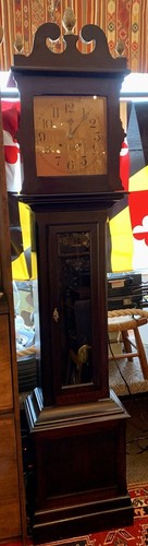Ithaca Grandfather Clock!? 7.3 Ft Tall! | eBay