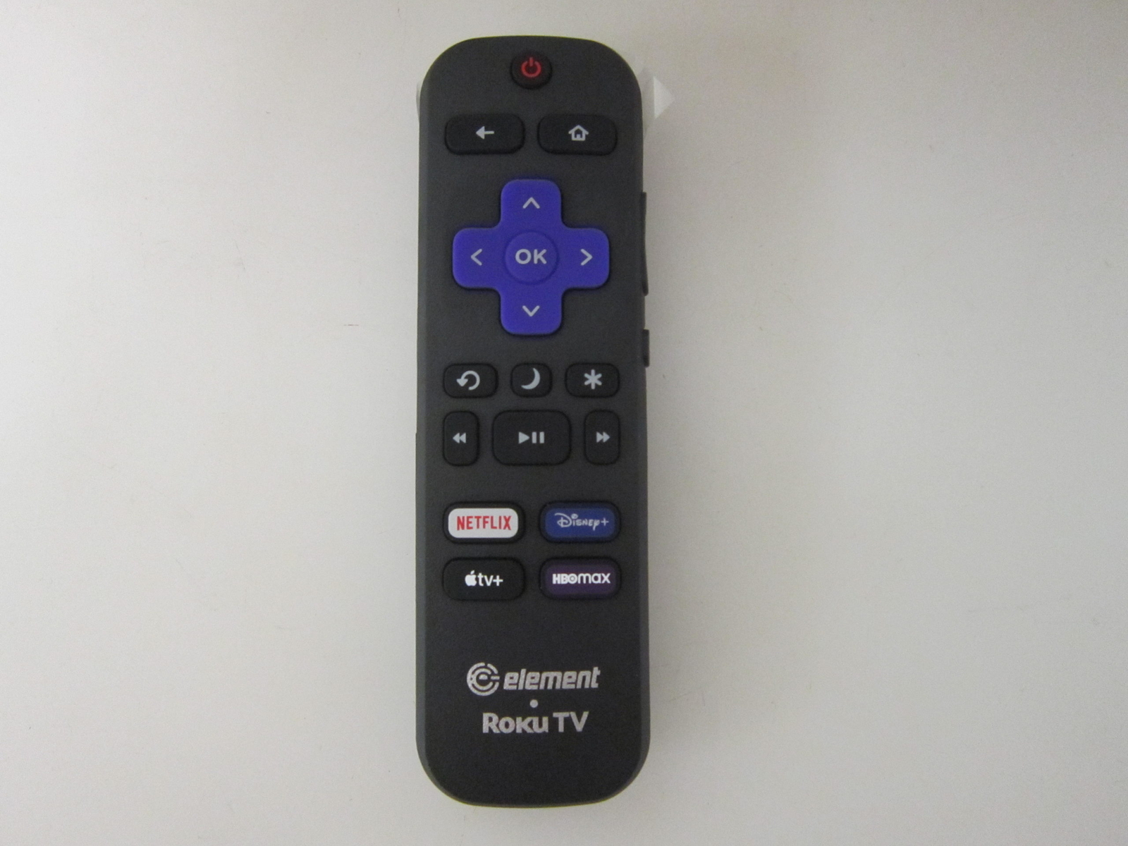 Genuine Element Roku TV Remote Control WORKS FOR ALL Element Roku TVs ...